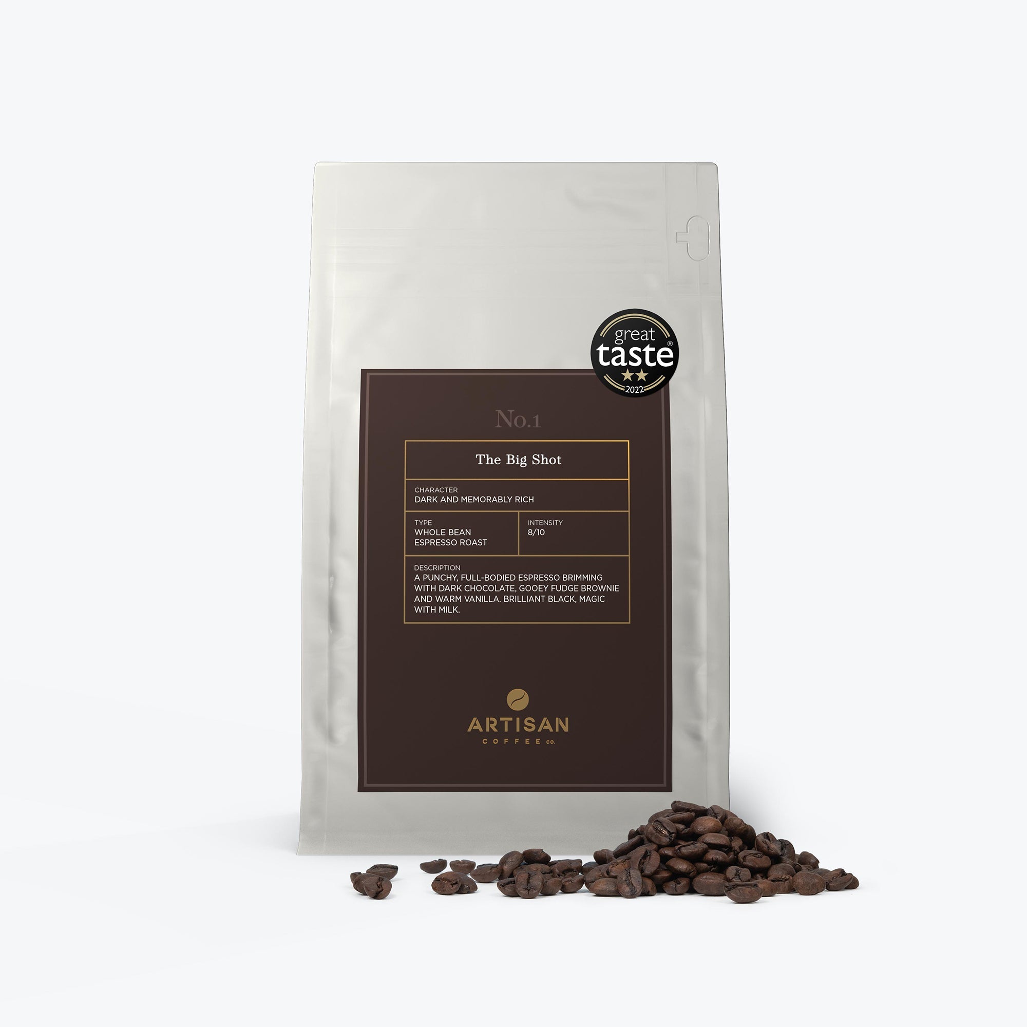 The Big Shot Whole Bean | Espresso Coffee | Artisan Coffee Co.