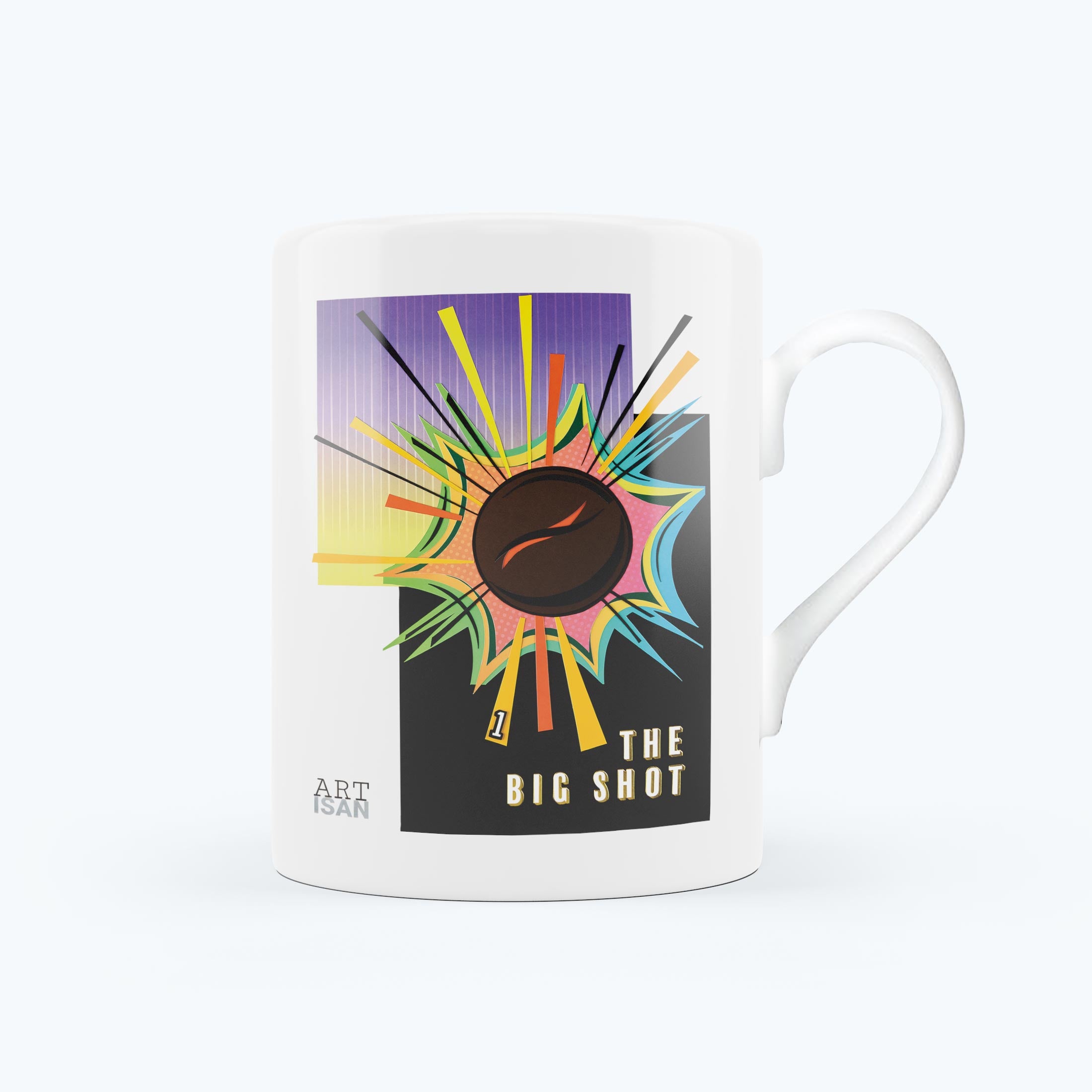 The Big Shot Coffee Mug | Autistic Ian x Artisan Coffee Co.