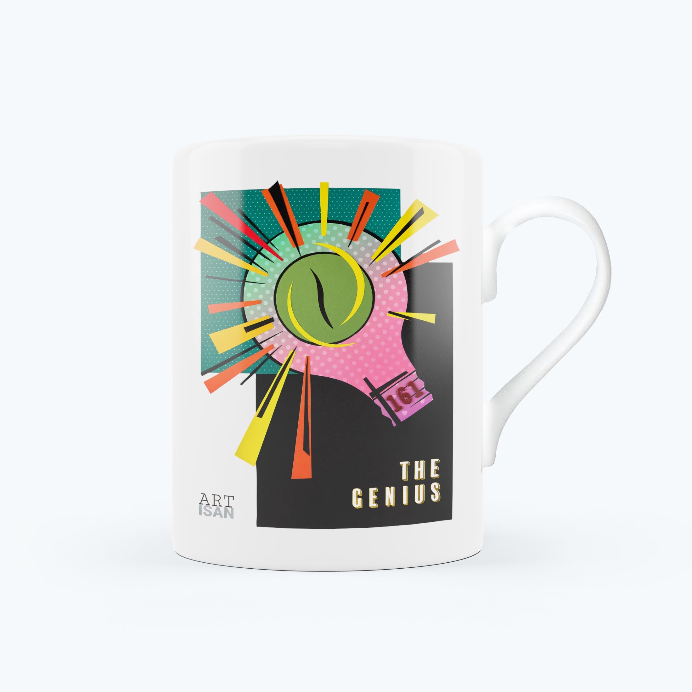 The Genius Coffee Mug | Autistic Ian x Artisan Coffee Co.